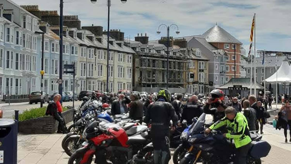 Gareth James: The blight of boomers on motorbikes on Aberystwyth prom ...