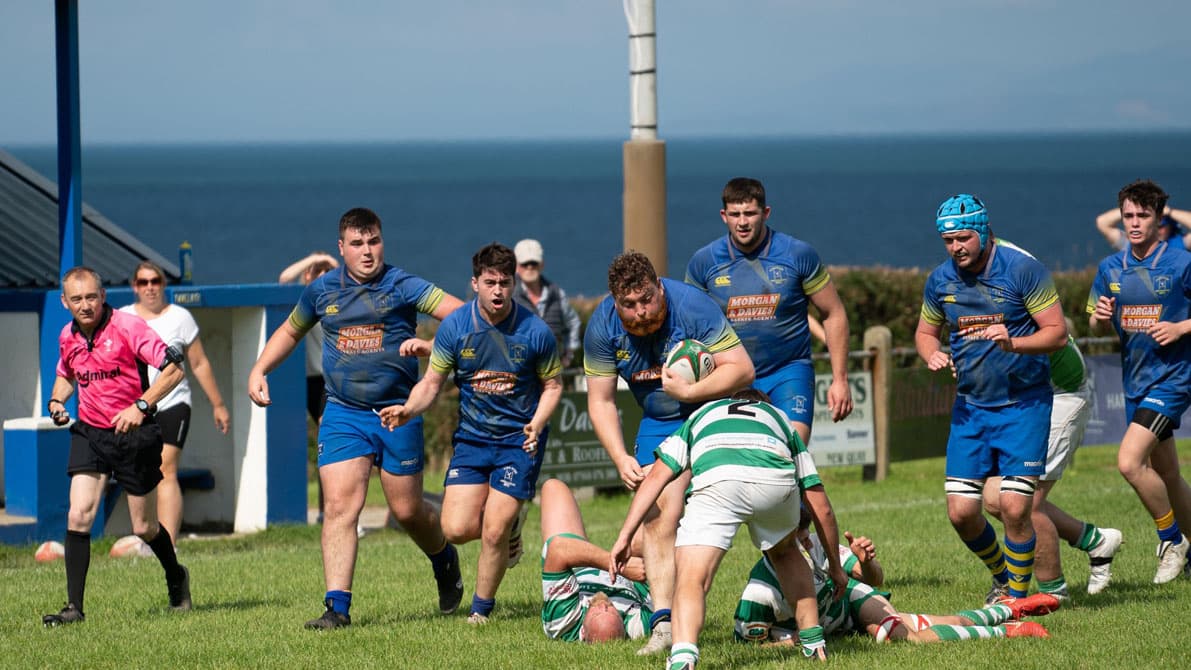 Aberaeron pay the price for slow start at Laugharne | cambrian-news.co.uk