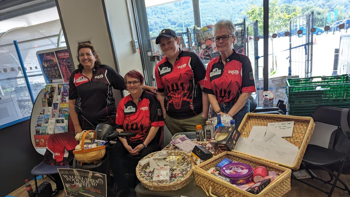Wales ladies pool team hold fundraiser in Machynlleth | cambrian-news.co.uk