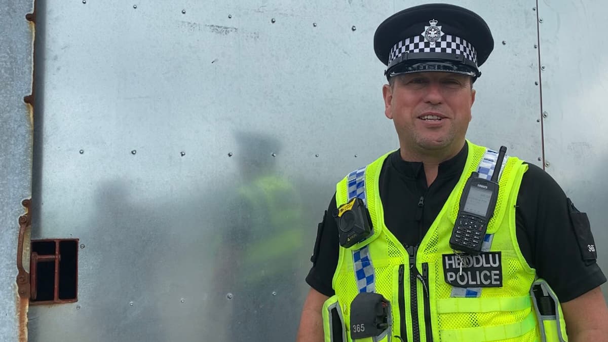 A day on the beat, off the beaten track with Dyfed-Powys Police ...