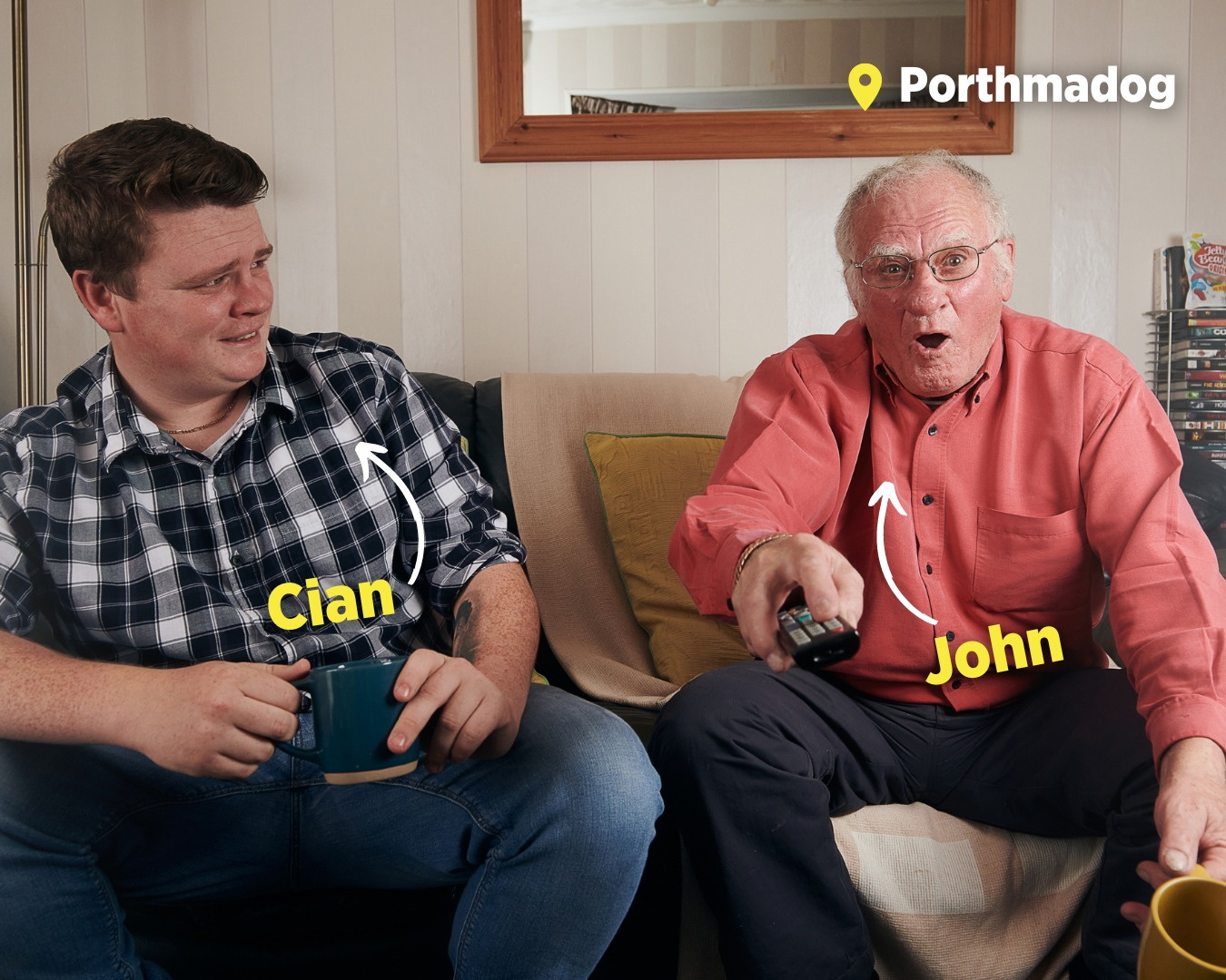Porthmadog pensioner set to return to Welsh Gogglebox | cambrian-news.co.uk