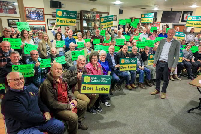 Ben Lake launches election campaign for newly created constituency ...