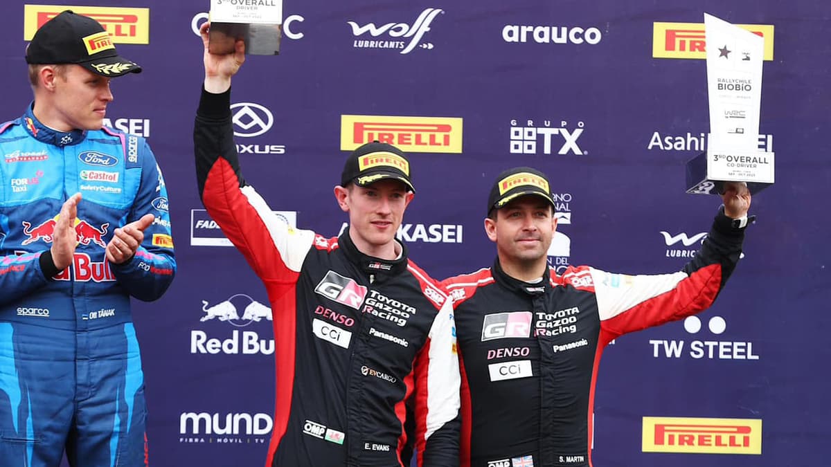 Elfyn Evans 'driving force' behind Toyota Gazoo Racing's manufacturers ...