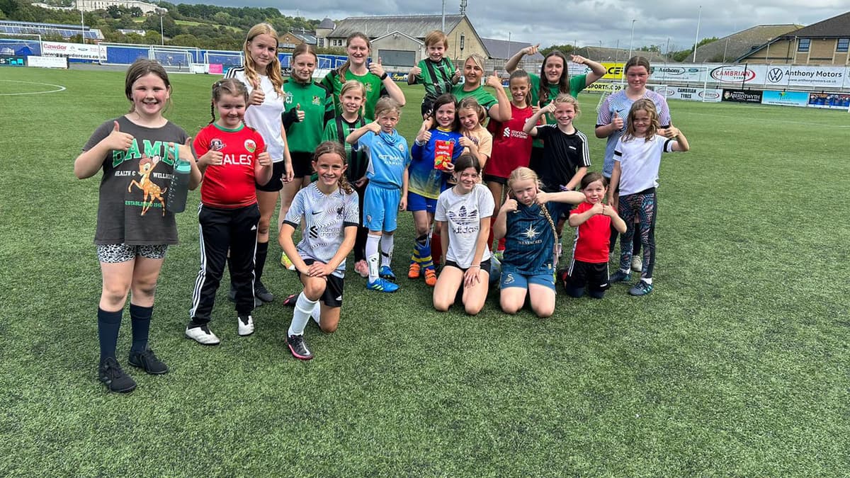 Aberystwyth Town Women girls’ camps making Headway! | cambrian-news.co.uk