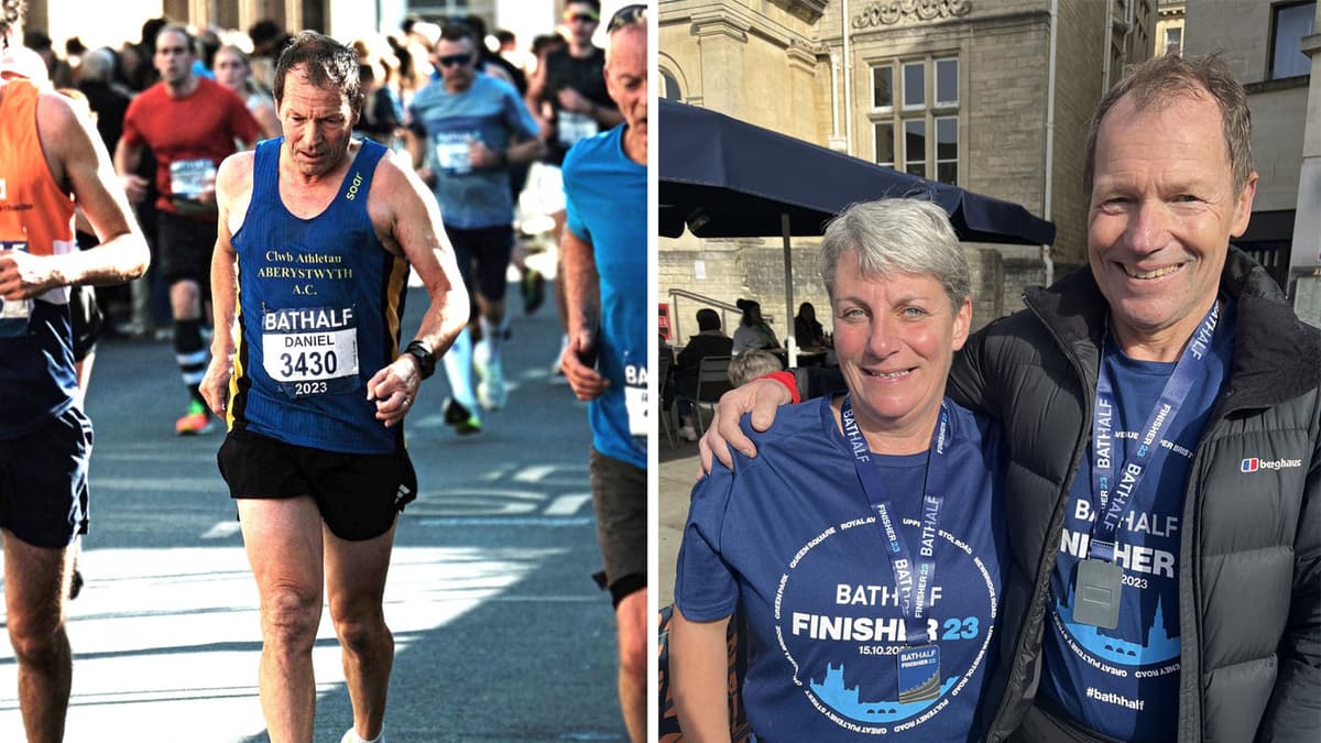 Daniel posts incredible half marathon time two years after suffering ...