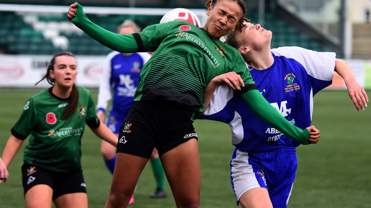 Richards seals famous win for Tregaron ladies against Aber Town Women ...