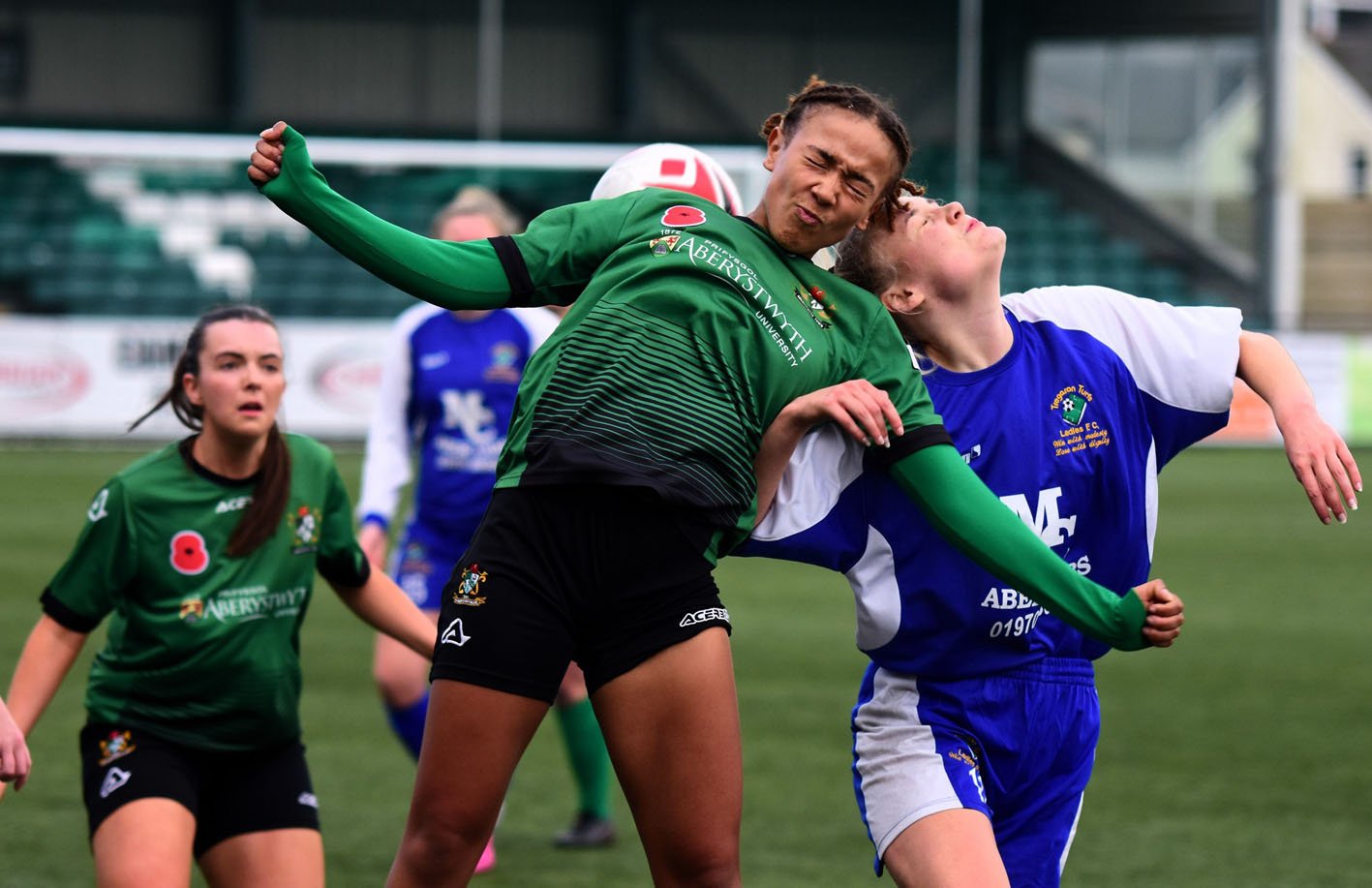 Richards seals famous win for Tregaron ladies against Aber Town Women ...