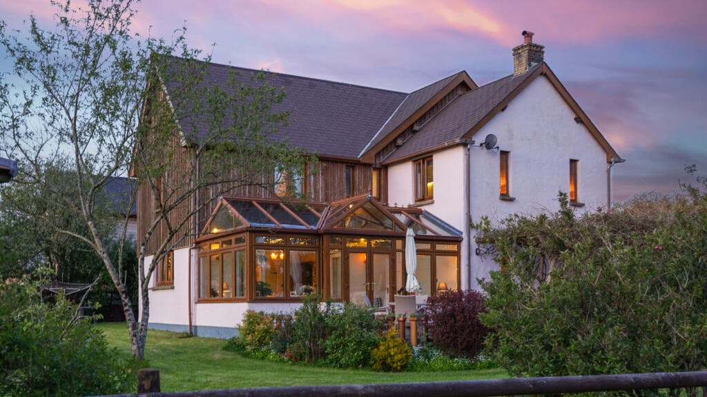 Lampeter "luxury" sustainable living home for sale has countryside ...