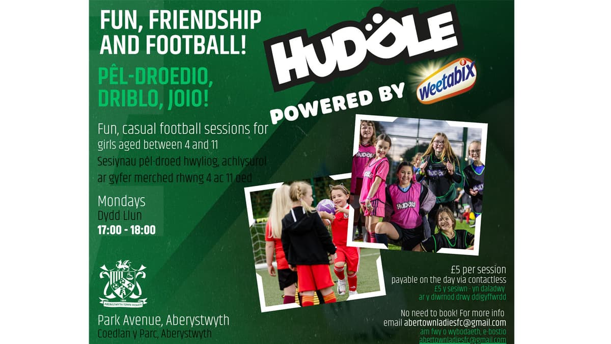 Aberystwyth Town Women launch fun football session for girls | cambrian ...