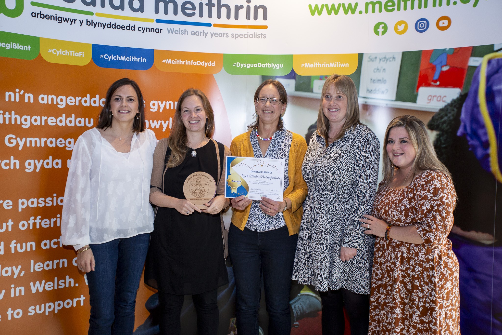 Ceredigion nurseries on top at Mudiad Meithrin Awards | cambrian-news.co.uk