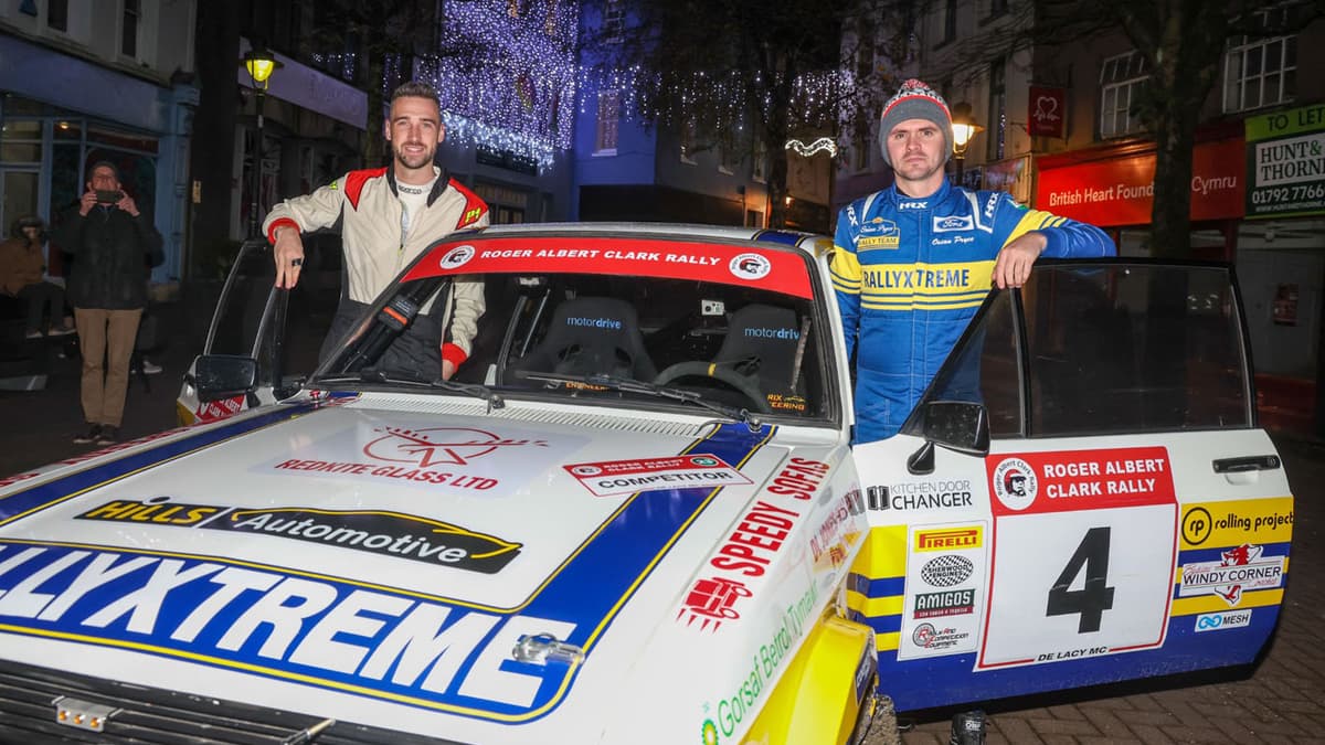 Crowds flock to Carmarthen for start of epic Roger Albert Clark Rally ...