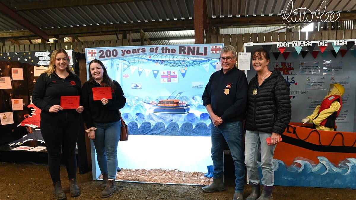 Aberystwyth Lifeboat chairman helps YFCs mark 200 years of RNLI ...