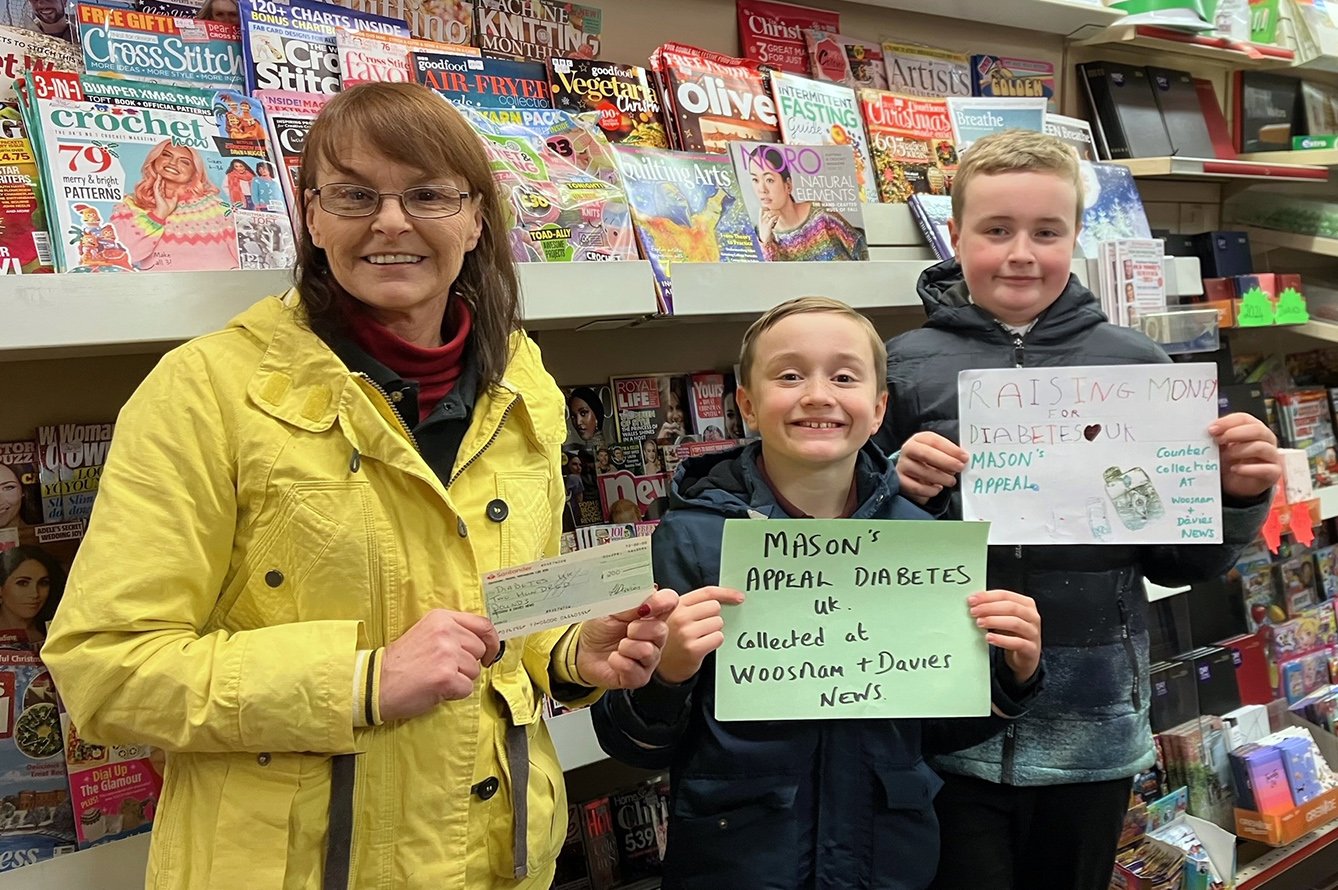 Llanidloes boy Mason Sutton raises £475 for Diabetes UK appeal ...