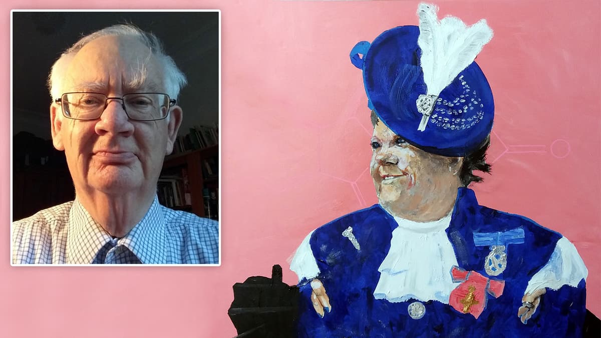 Aberystwyth artist Ted Harrison's painting of Rosie Moriarty-Simmonds ...
