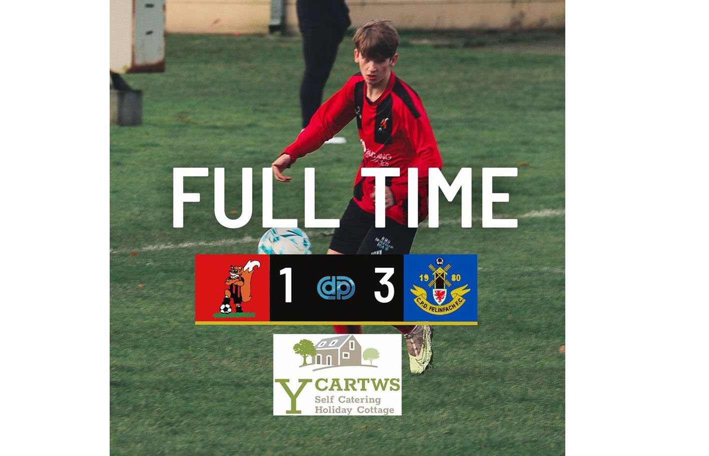 Costcutter Ceredigion League: Felinfach battle to a win at Llanboidy ...