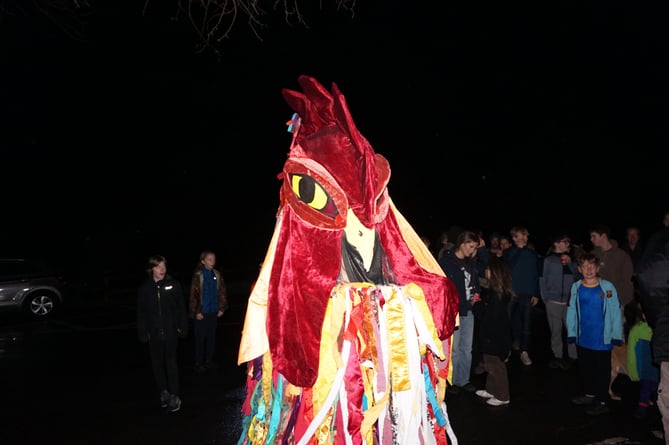 Giant cockerel to return to Ceinws this winter solstice to bring back ...