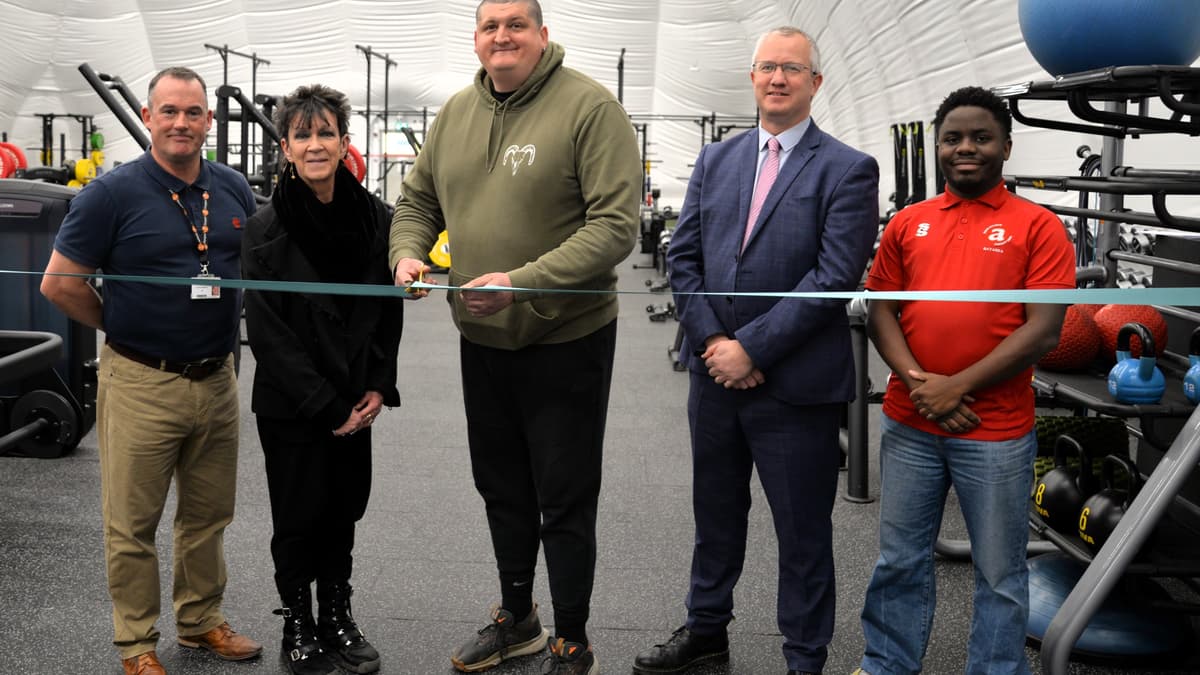 Ynyshir Chef officially opens new Aberystwyth sports dome | cambrian ...