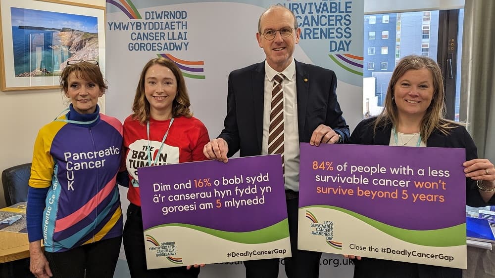 Politicians slam ‘abysmal’ cancer survival record in Wales | cambrian ...