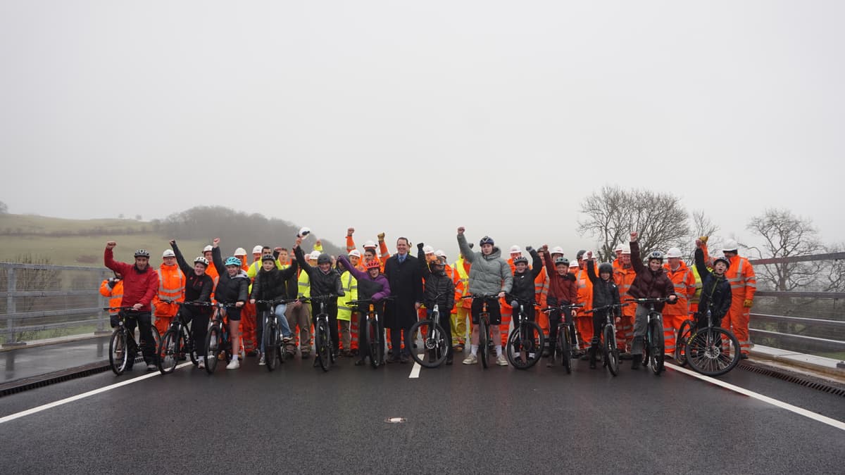 The New Dyfi bridge opens to the public today as a "symbol" of future ...