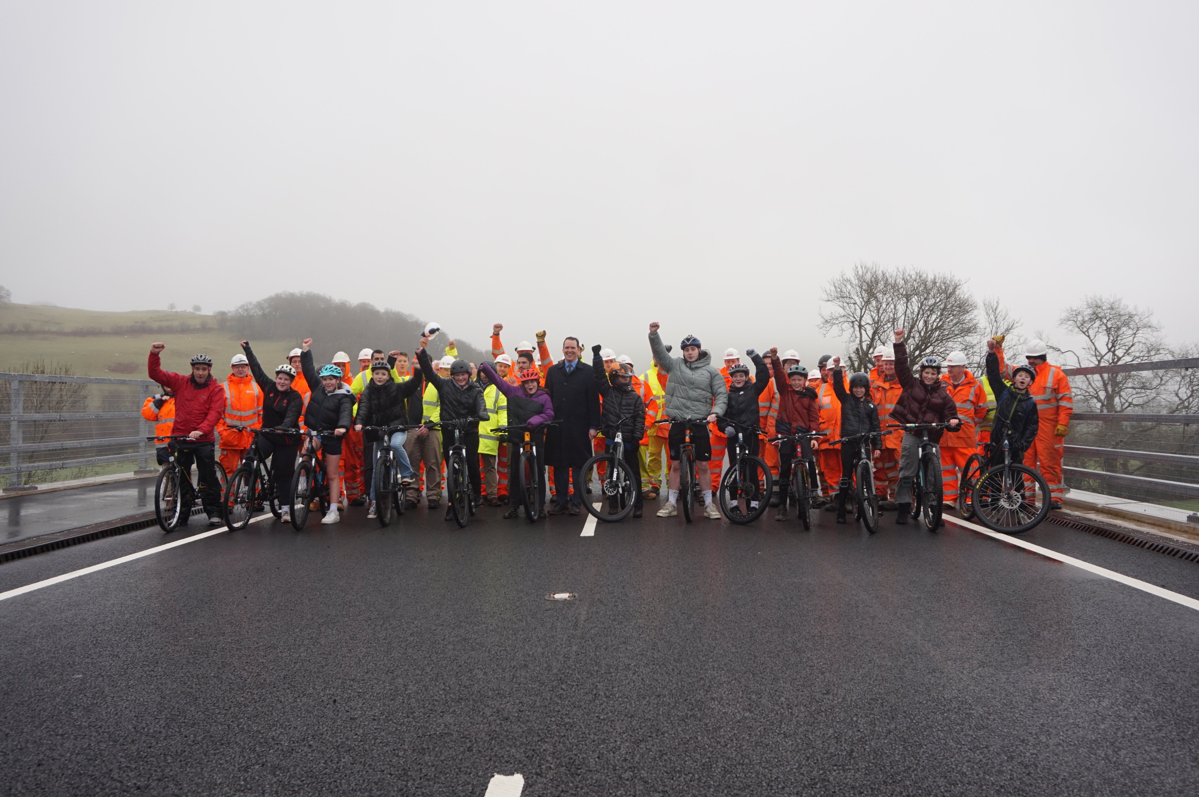 Transport minister on Dyfi Bridge opening and future projects ...