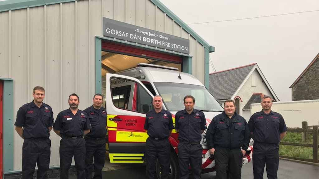 Plea for fresh faces to keep voluntary fire crew running | cambrian ...