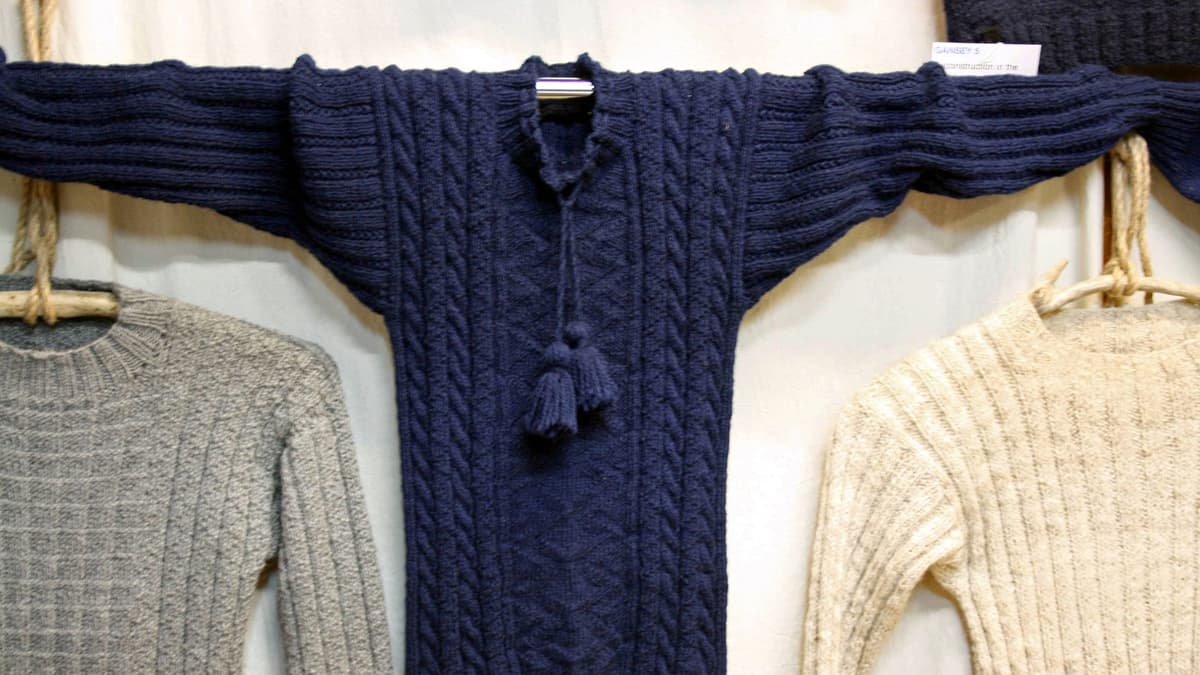 Ever-evolving exhibition inspired by fishermen's sweaters comes to ...