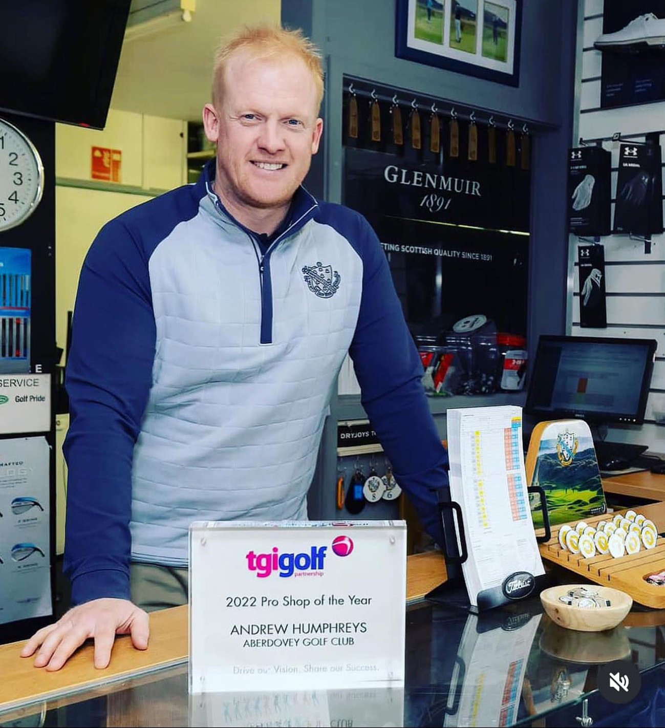 Andy departs after taking Aberdovey Golf Club to 'new heights ...
