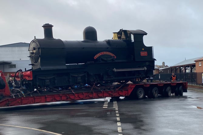 Locomotive returns to Aberystwyth for first time in more than 60 years ...