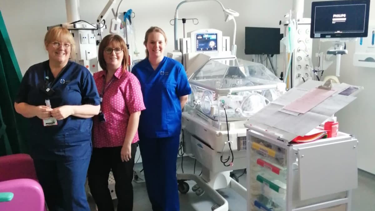 New incubator for Special Care Baby Unit at Glangwili | cambrian-news.co.uk