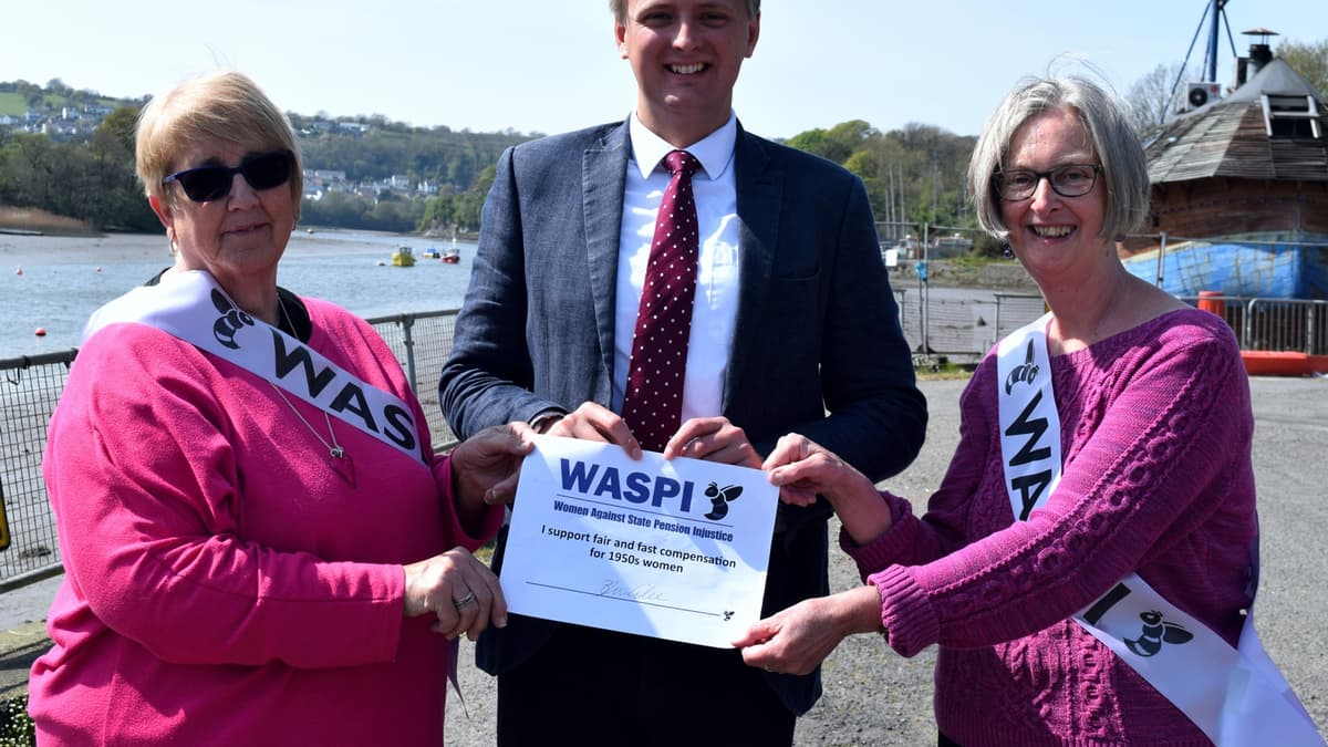 Ben Lake calls on government to pay WASPI women | cambrian-news.co.uk