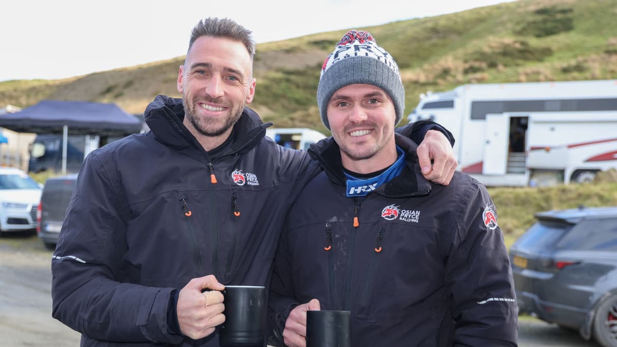 Former champion Osian Pryce returns to the British Rally Championship ...