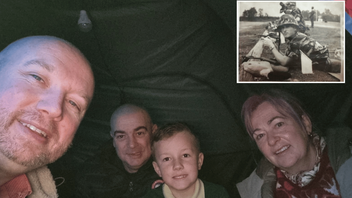 Ex-soldier and schoolboy sleep outside to raise money for homeless ...