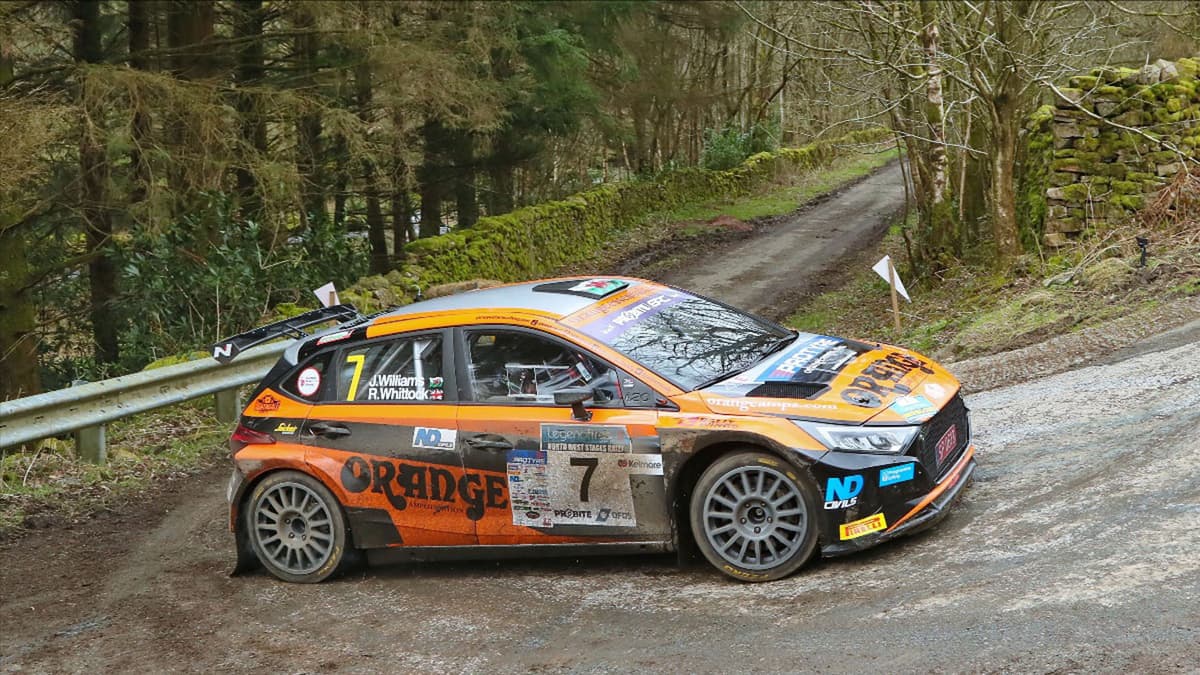 James Williams takes the early Protyre Asphalt Rally Championship lead ...