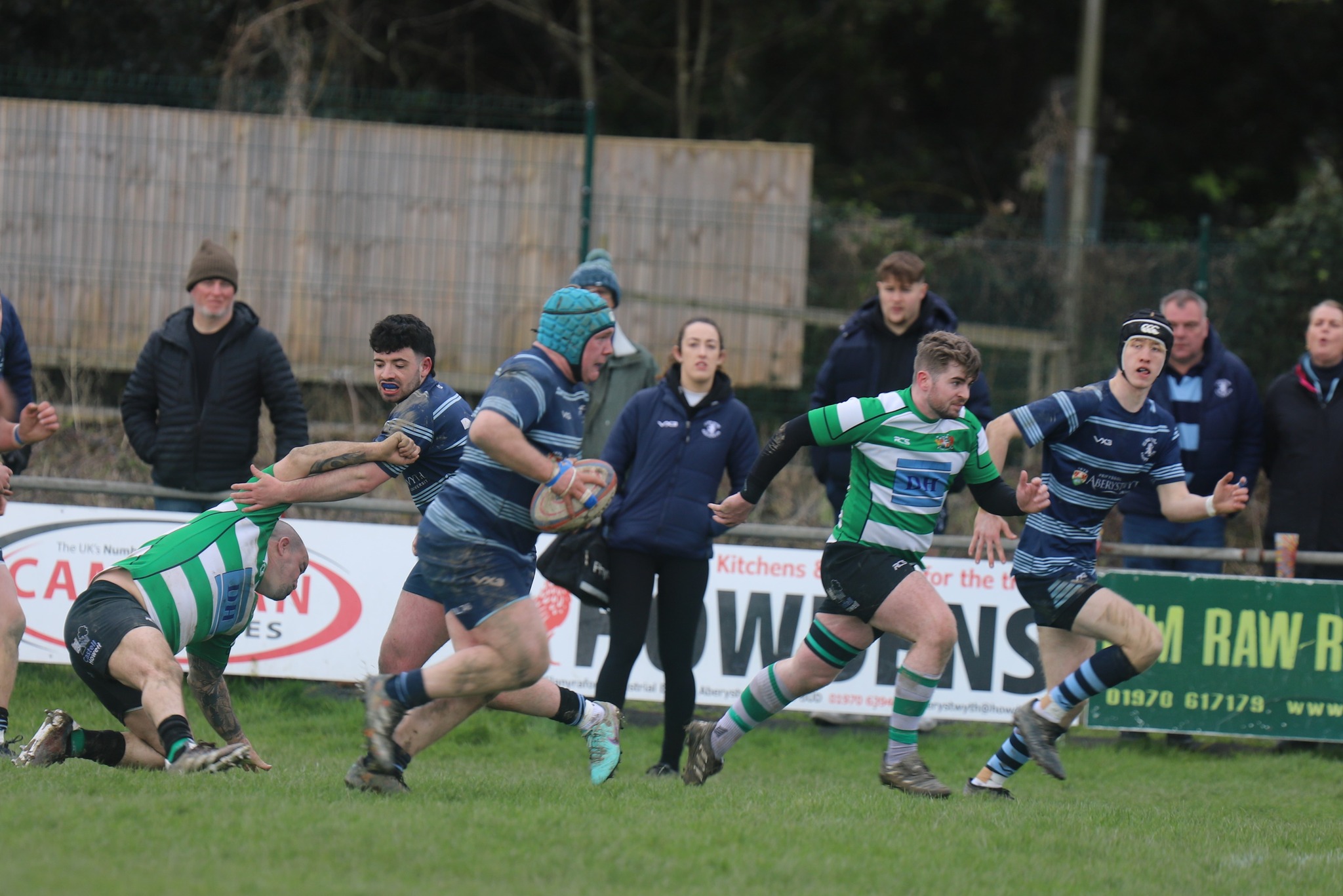 Aberystwyth beat Whitland with a feisty second half performance ...