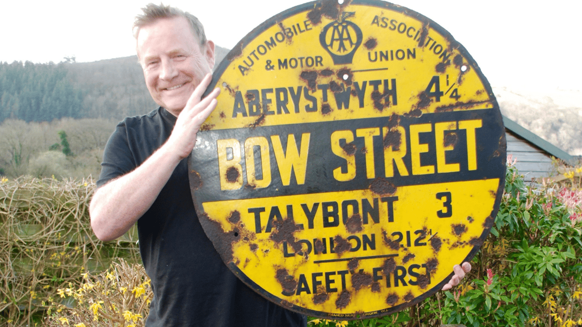 Century-old Bow Street sign for sale to help fund village hall ...