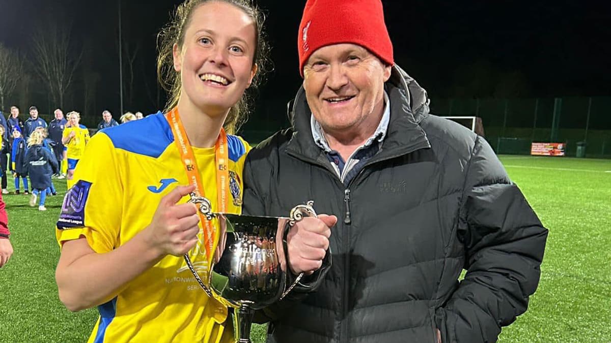 Lowri Walker wins county cup with Sporting Khalsa | cambrian-news.co.uk