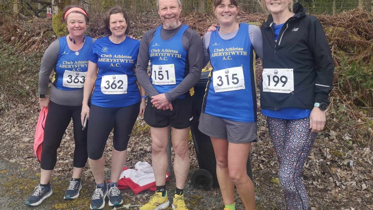 Four seasons in one day for Aberystwyth Athletic Club runners ...