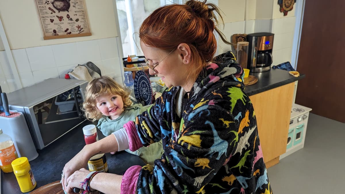 Toddler chef from west Wales shows off her cooking skills on social ...