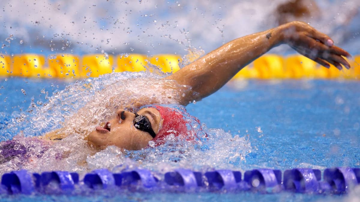 Porthmadog swimmer Medi fulfils dream to compete at the Olympics ...