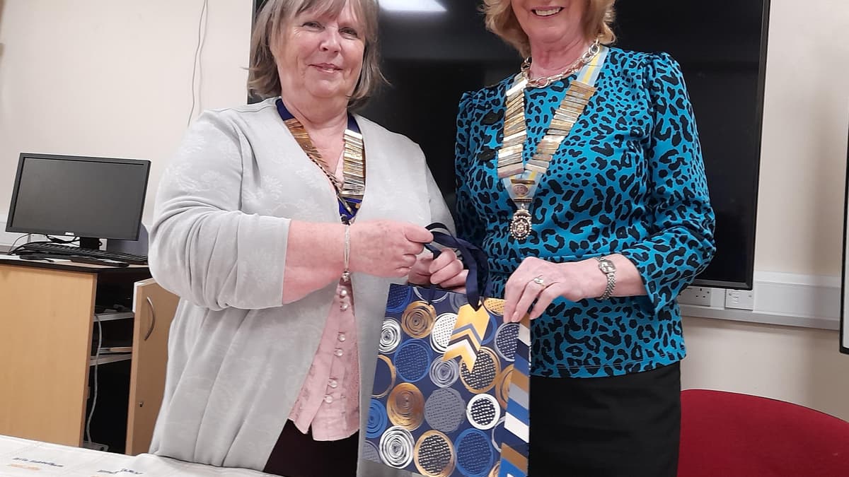 Cheque presentations, blood bike talks and more for Tywyn Inner Wheel ...