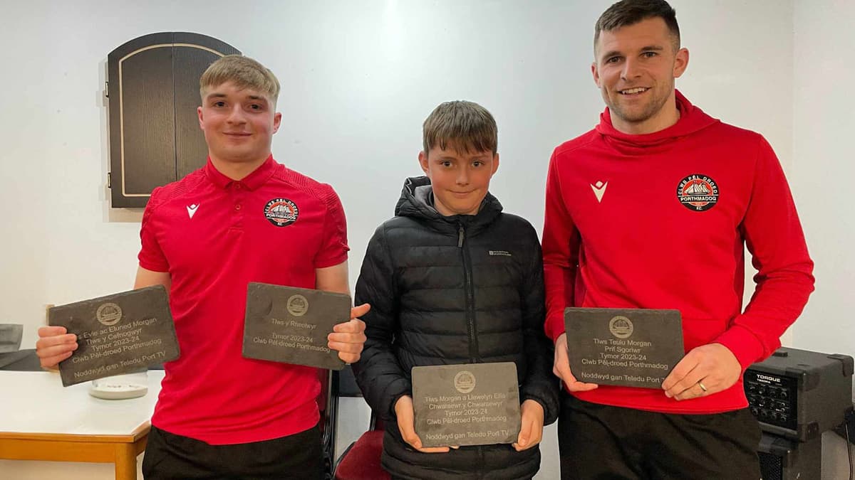 Caio and Danny sweep the board at Porthmadog award presentations ...