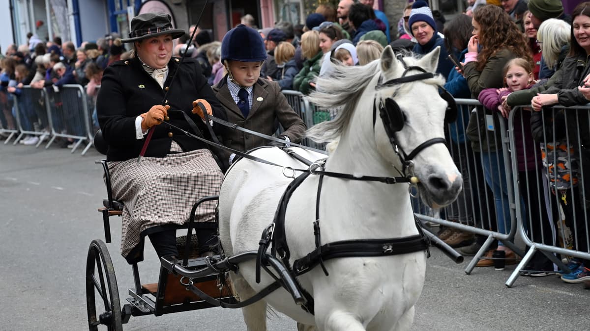 Crowds gather for Barley Saturday | cambrian-news.co.uk