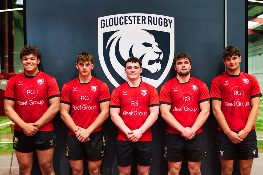 Deian and Caio join up with Gloucester Rugby's senior academy ...