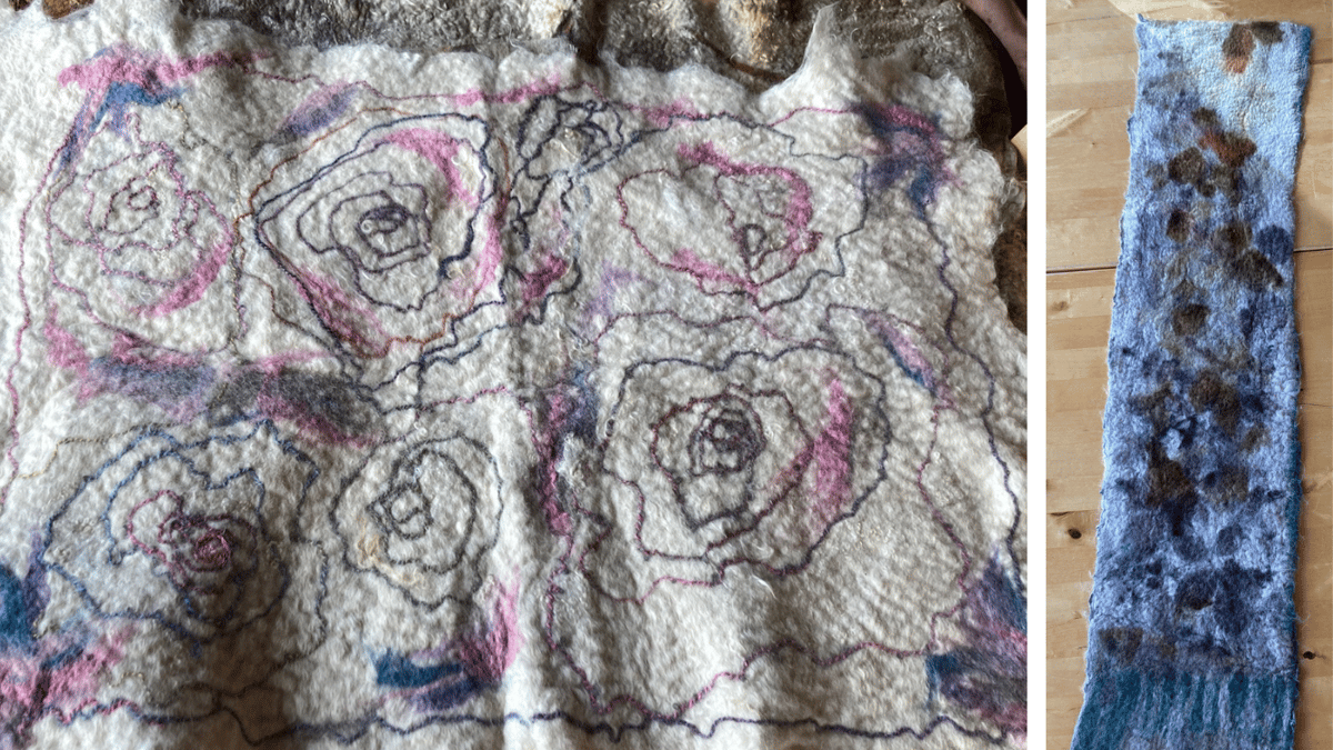 Turn to Cletwr for Andrea Smith textile display | cambrian-news.co.uk