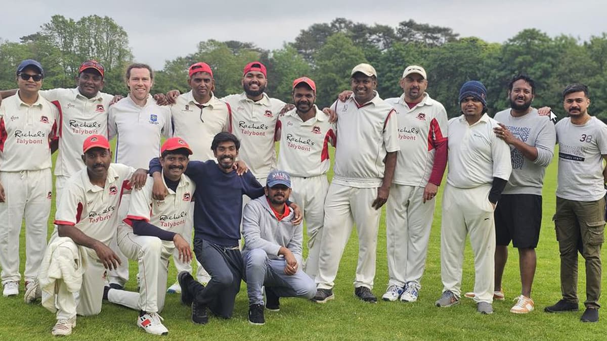 West Wales Cricket: Mathew and Mathur inspire Talybont to victory ...