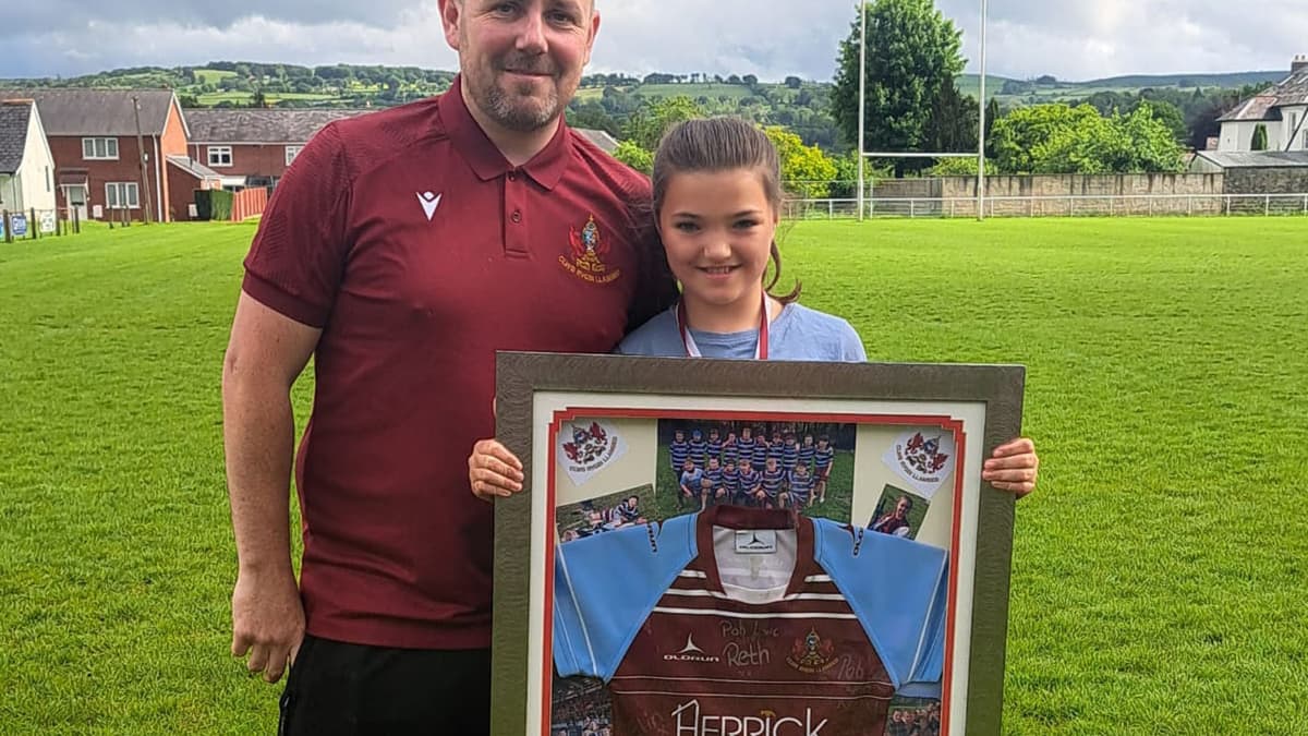 Standout young rugby player Manon moves on to Teifi Timberwolves ...