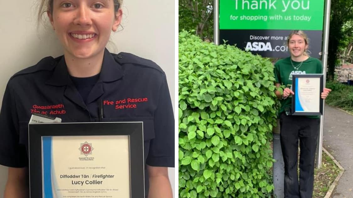 Asda employee becomes on-call firefighter to 'give back' to community ...
