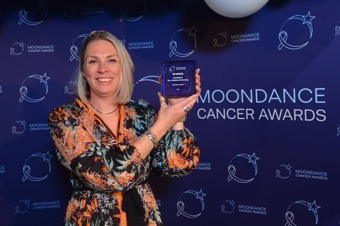 Hywel Dda staff scoop prizes at Moondance Cancer Awards | cambrian-news ...