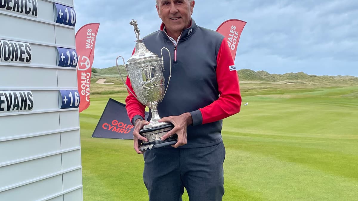 Aberdovey Golf Club praised by Welsh Seniors Championship winner ...