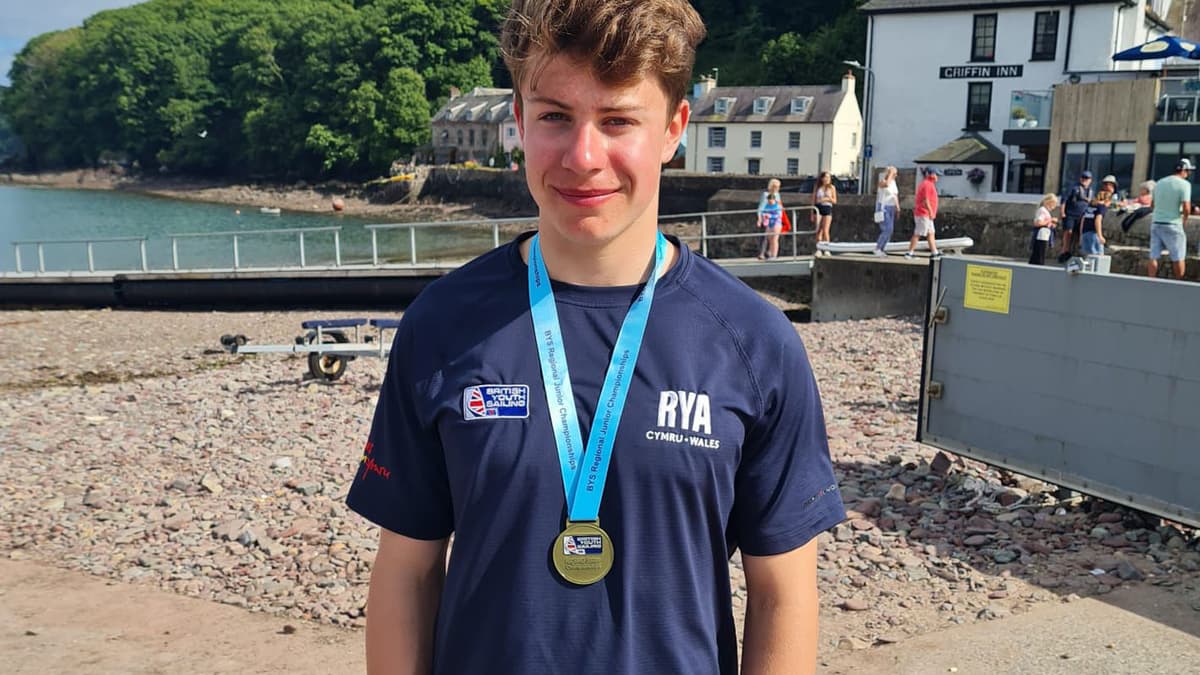 New Quay teen Steffan triumphs at British Youth Sailing Regional ...